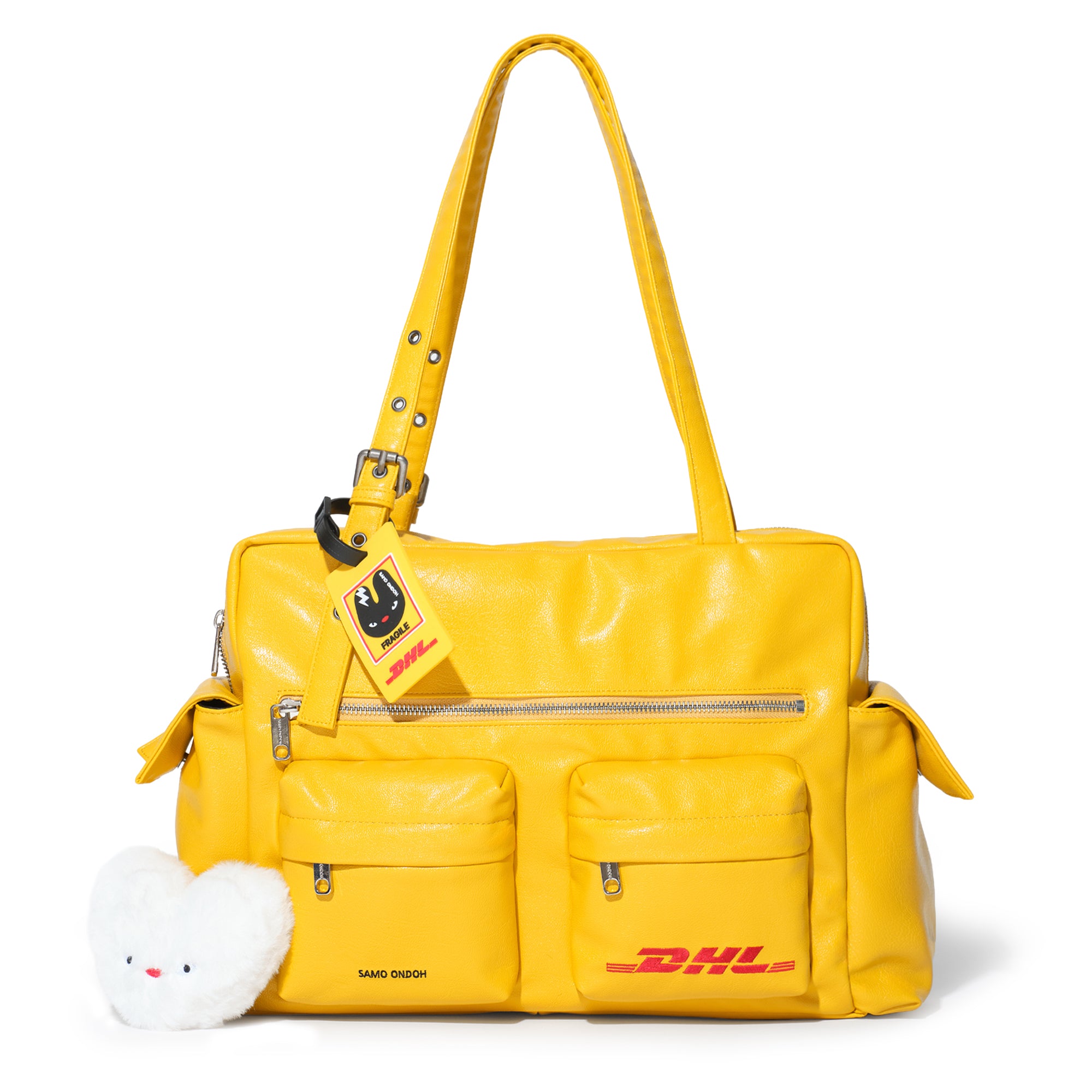 pocket utility bag L DHL yellow