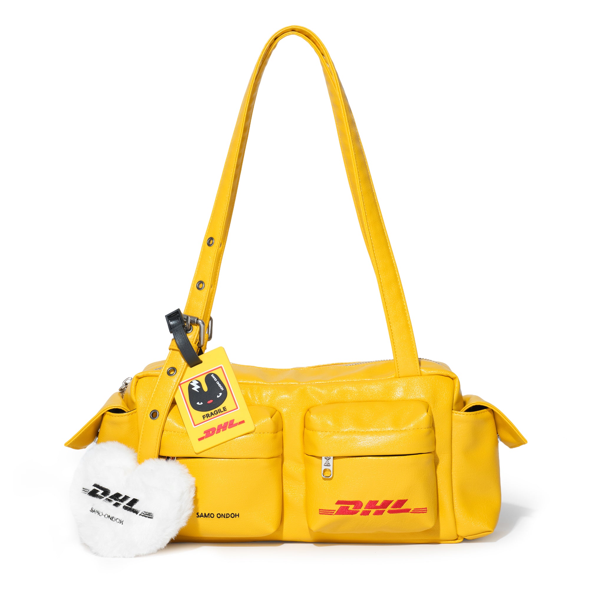 pocket utility bag M DHL yellow