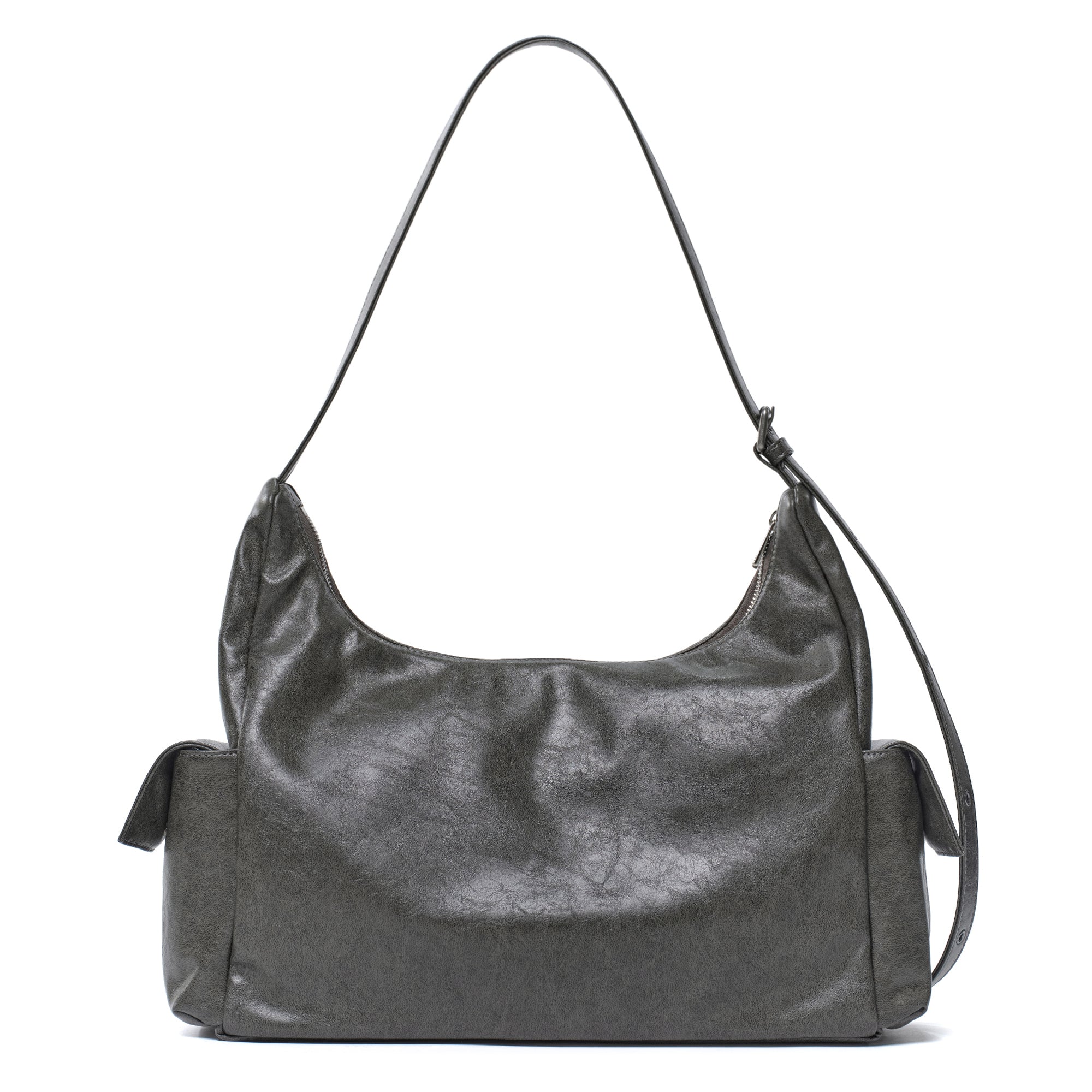 pocket mug bag L veg gray
